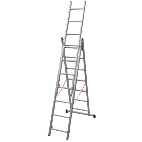 Échelle Brico transformable 3 plans adaptable aux escaliers 3x7 marches